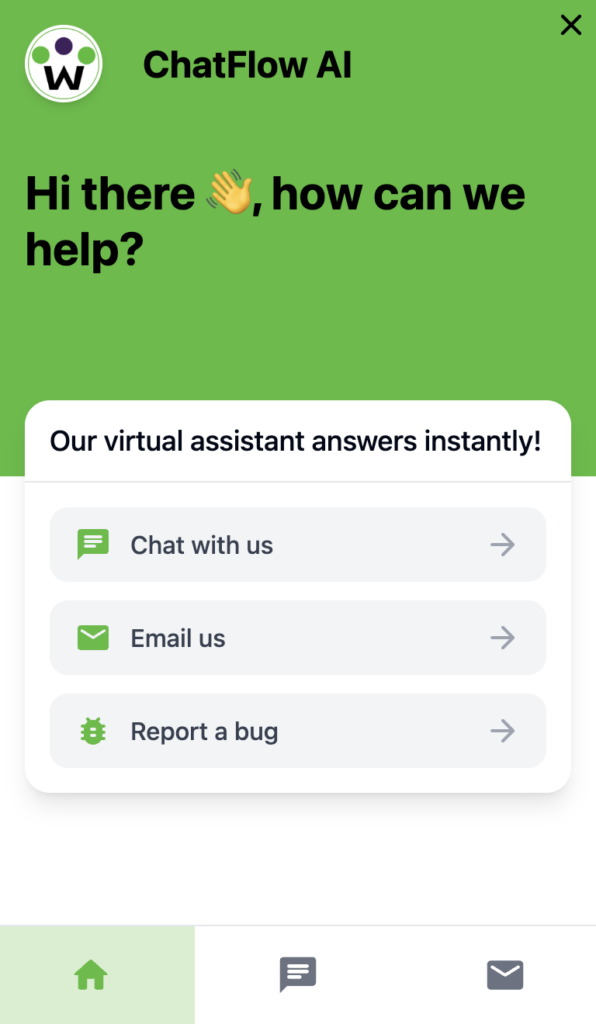 ChatFlow - Automate your sales and support with a free AI chatbot